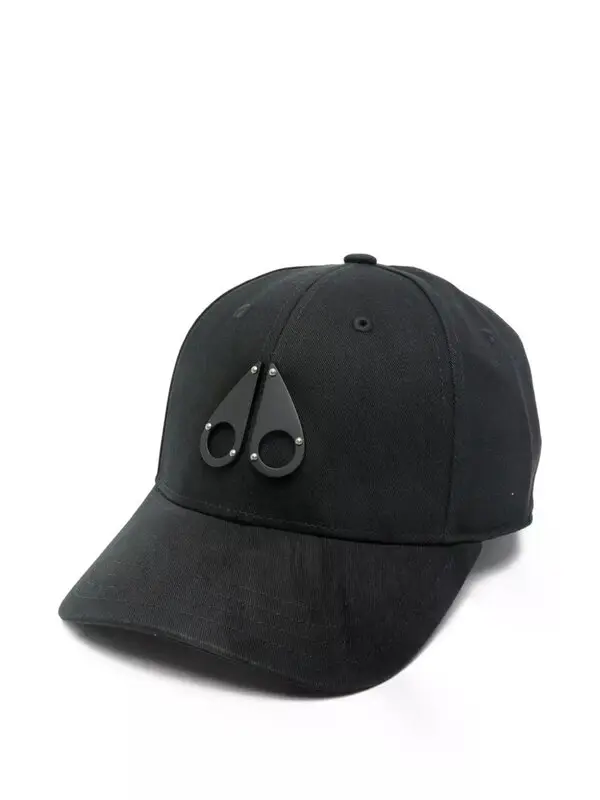 Moose Knuckles Logo Cap - Black