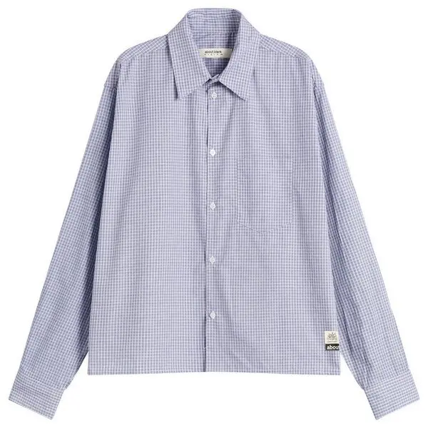 ABOUT:BLANK X Check Shirt - Blue