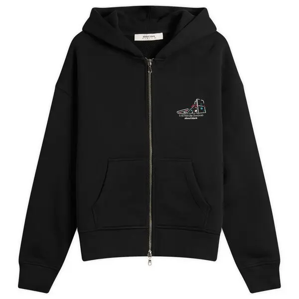 ABOUT:BLANK X Dominoes Zip Hoodie - Black