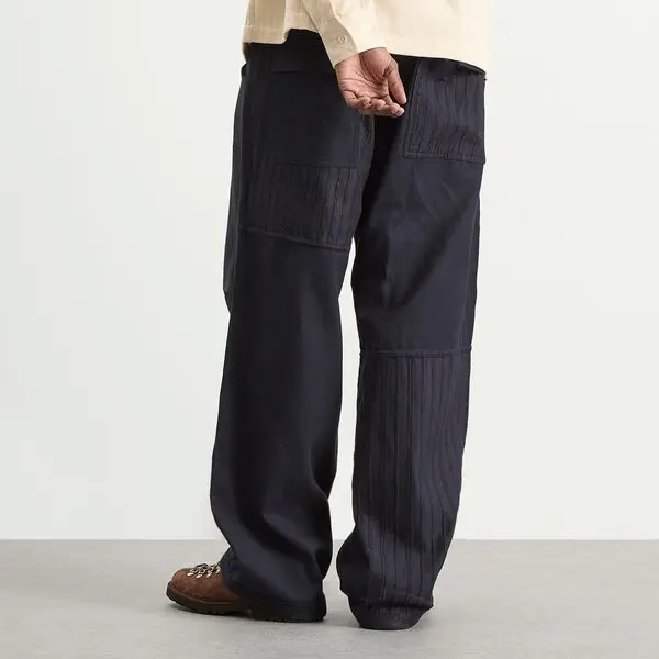 KARDO Abeer Drawstring Trousers - Navy