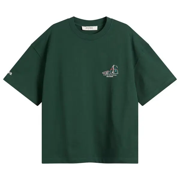 ABOUT:BLANK X Dominoes T-shirt - Epsom Green