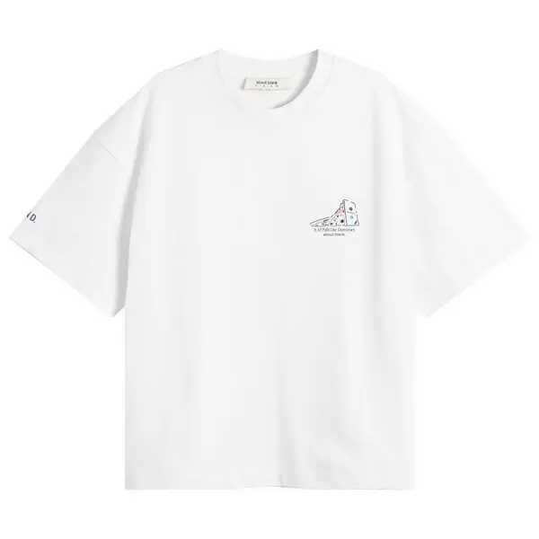 ABOUT:BLANK X Dominoes T-shirt - White