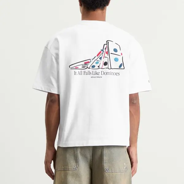 ABOUT:BLANK X Dominoes T-shirt - White