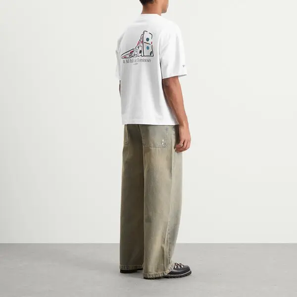 ABOUT:BLANK X Dominoes T-shirt - White