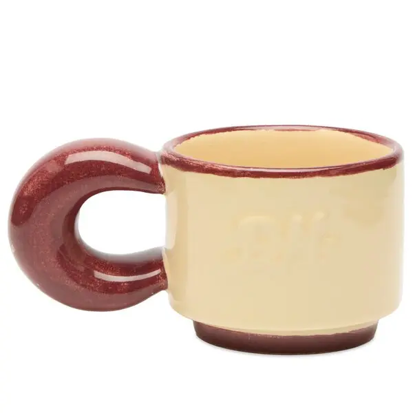 DAMSON MADDER Chubby Coffee Cup - Butter