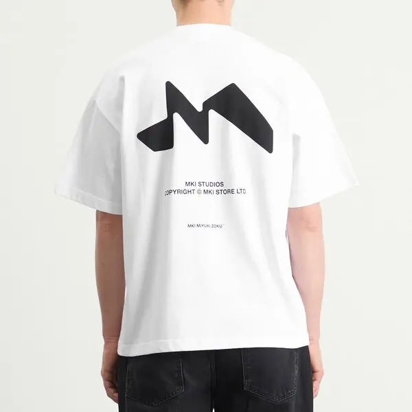 MKI MIYUKI ZOKU Silhouette T-shirt - White