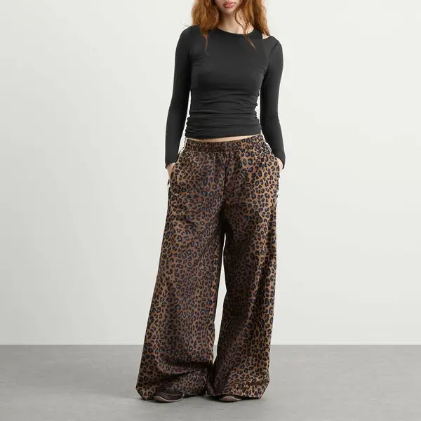 Adidas Leopard Print Track Pants