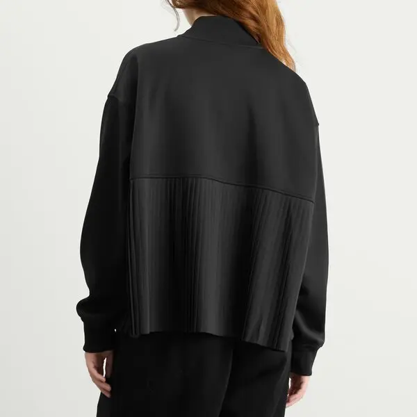 Nike Pleated Track Jacket - Black/sail