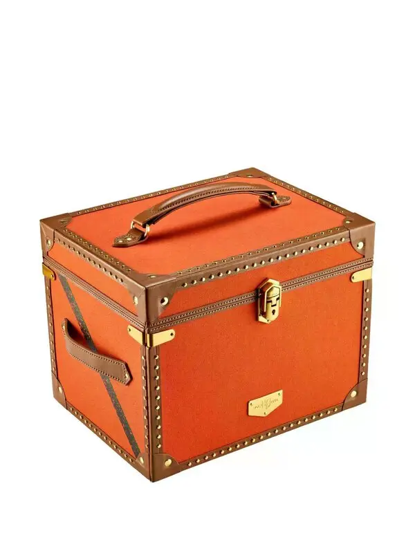 Wolf Ida Trunk Jewellery Box - Orange