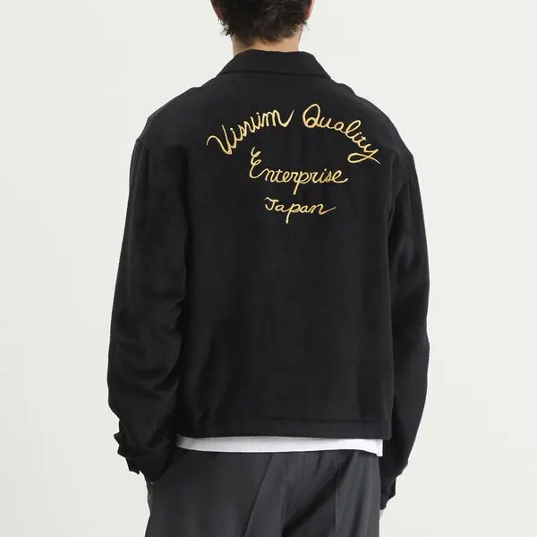 Visvim Norad Brushed Silk Jacket - Black