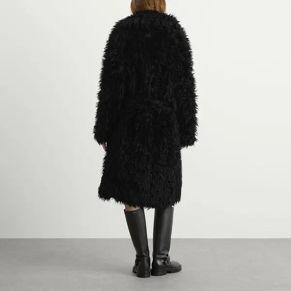 Acne Studios Oflama Long Faux Fur Coat