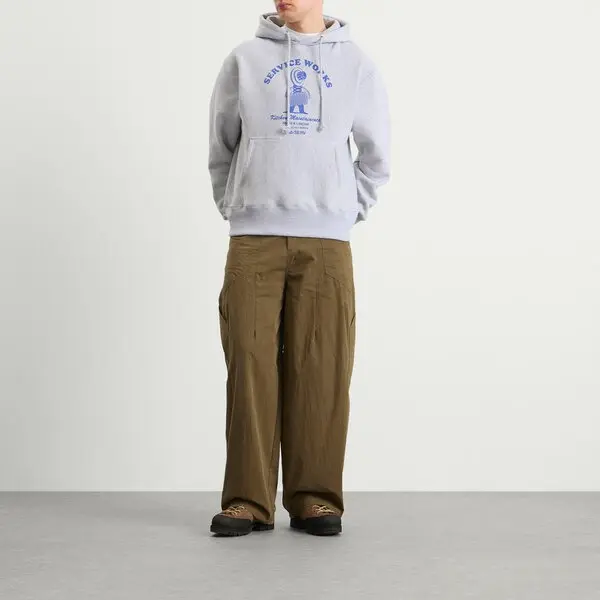SERVICE WORKS Maintenance Hoodie - Heather Grey