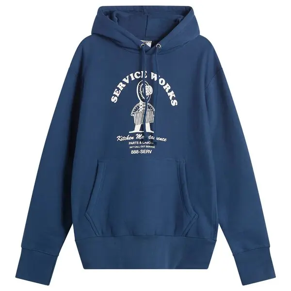 SERVICE WORKS Maintenance Hoodie - Navy