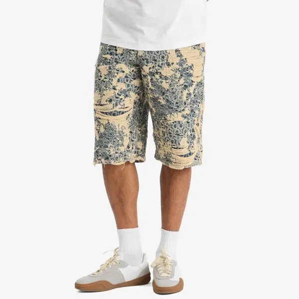 Acne Studios Monogram Denim Shorts