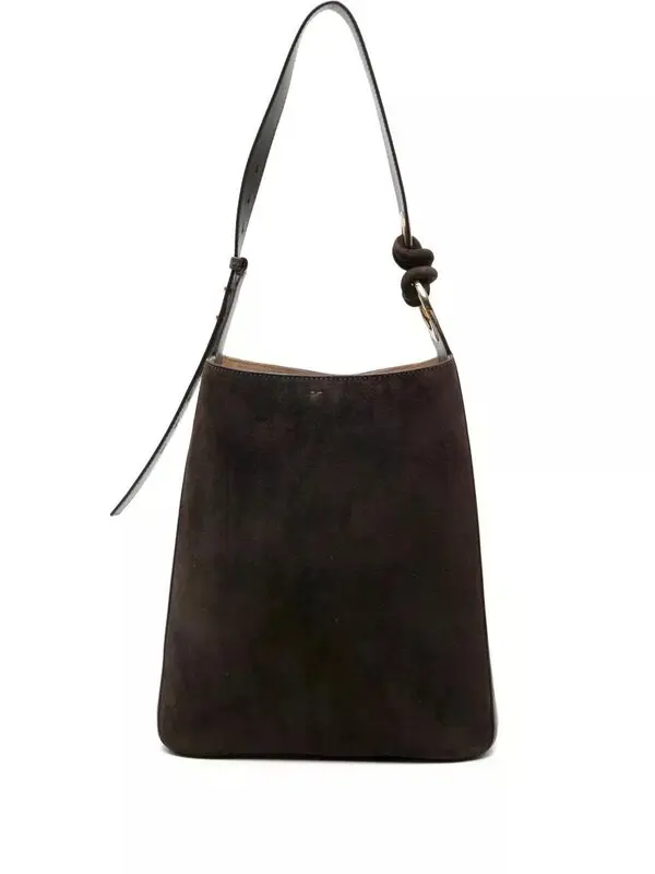 ANYA HINDMARCH Knot Detail Tote Bag - Brown