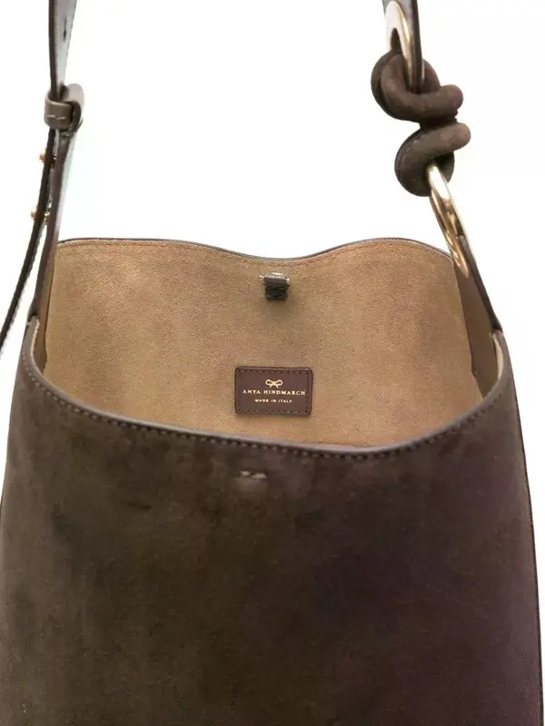 ANYA HINDMARCH Knot Detail Tote Bag - Brown
