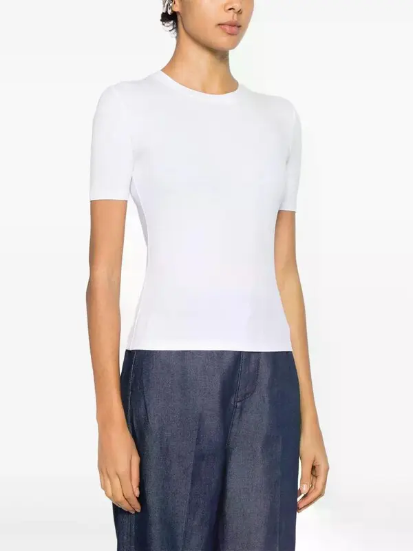 Calvin Klein Ribbed T-shirt - White