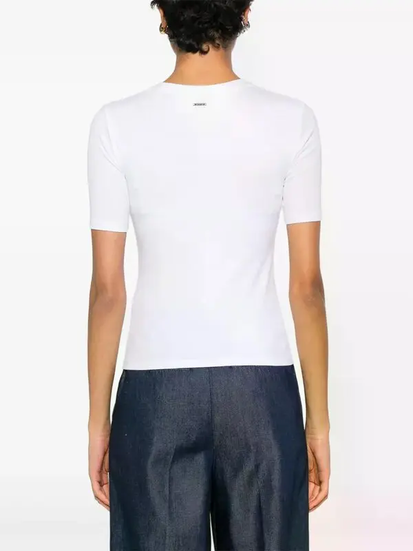 Calvin Klein Ribbed T-shirt - White