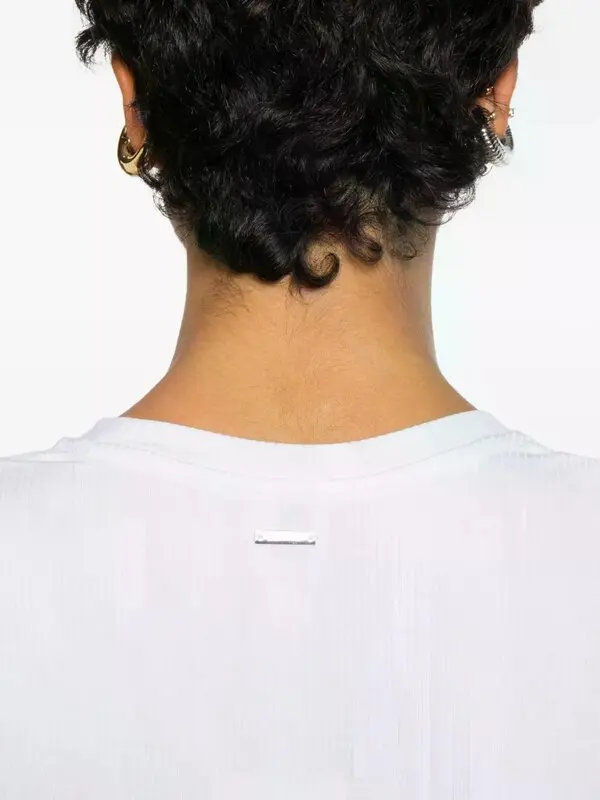 Calvin Klein Ribbed T-shirt - White