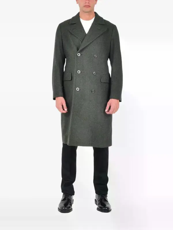Boglioli Belted Double-breasted Coat