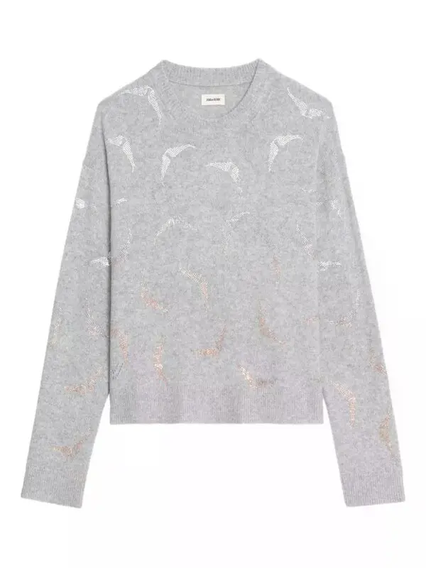Zadig&Voltaire Wings-detail Sweater - Grey
