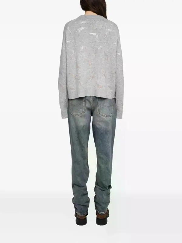 Zadig&Voltaire Wings-detail Sweater - Grey