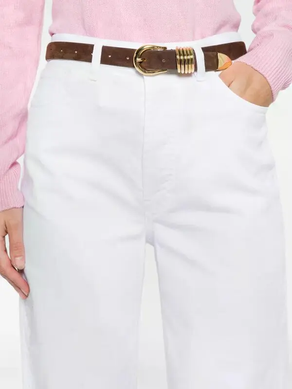 Liviana Conti Button-up Denim Trousers