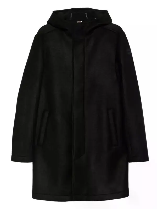 COLMAR Hooded Coat - Black