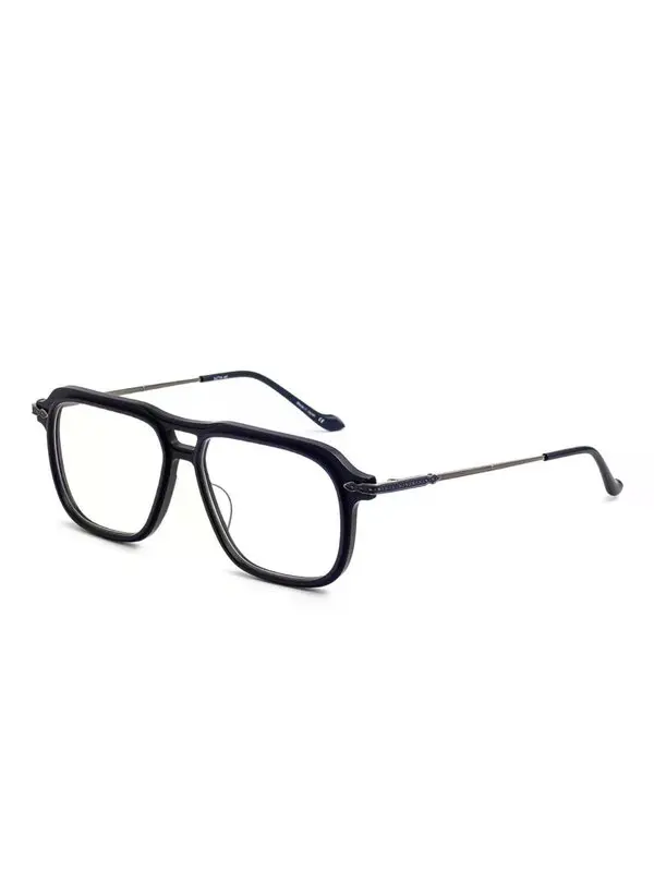 Matsuda Square-frame Glasses - Blue