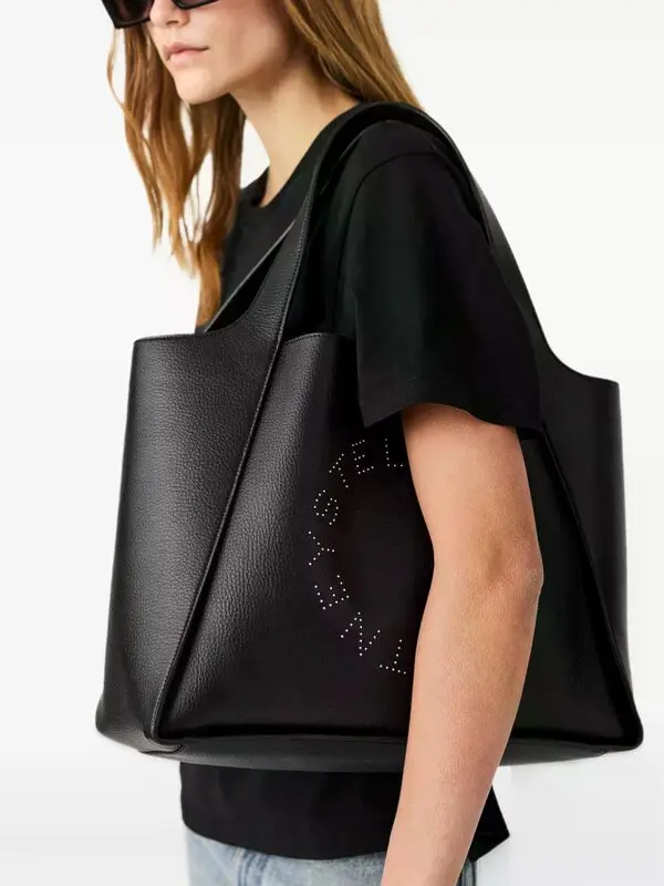 Stella McCartney Logo-detail Tote - Black