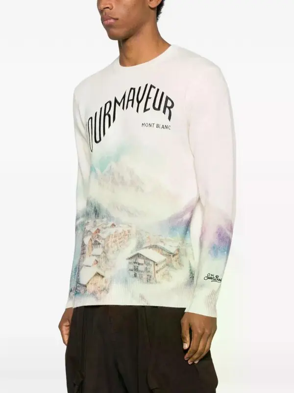 MC2 SAINT BARTH Graphic Print Sweater