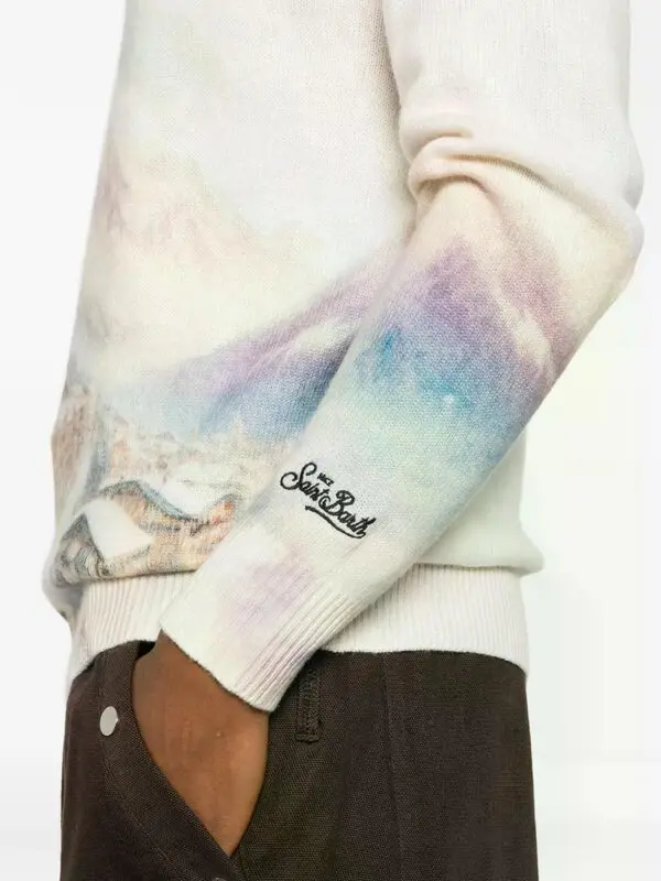 MC2 SAINT BARTH Graphic Print Sweater