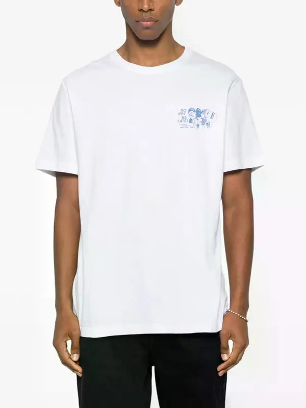 KOMPAKT RECORD BAR Graphic-print T-shirt