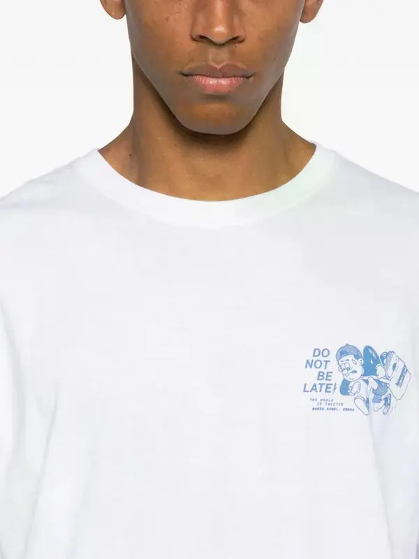KOMPAKT RECORD BAR Graphic-print T-shirt