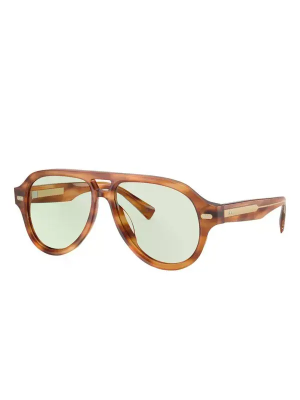 Brunello Cucinelli Pilot-frame Sunglasses