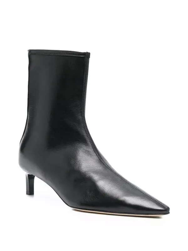 Dear Frances Topo Pointed Leather Bootie