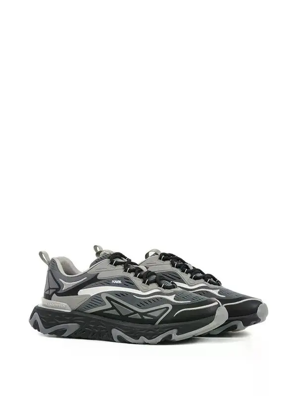 Karl Lagerfeld Logo Detail Sneakers - Grey