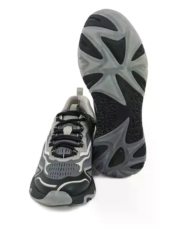 Karl Lagerfeld Logo Detail Sneakers - Grey