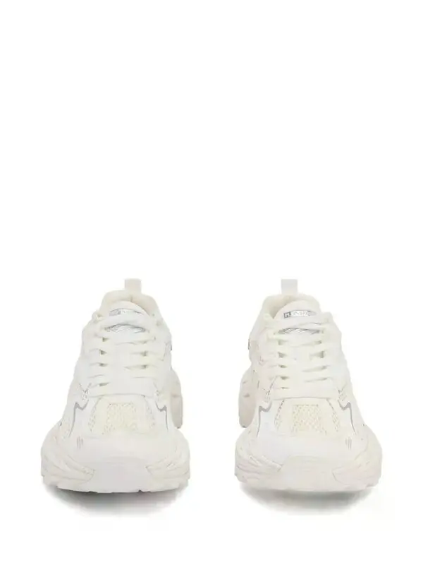 PLEIN SPORT Pulse X Mesh Sneakers - White