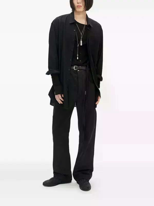 ANN DEMEULEMEESTER Leo Buttoned Cotton Top