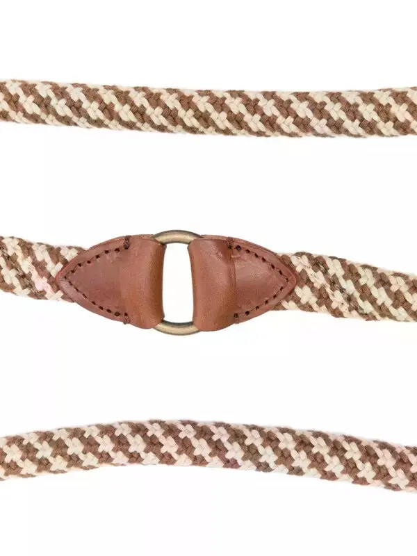 POLDO DOG COUTURE Braided Leather Dog Leash