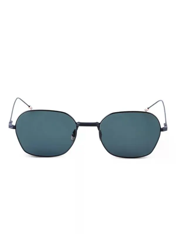 Thom Browne Geometric Frame Sunglasses - Black