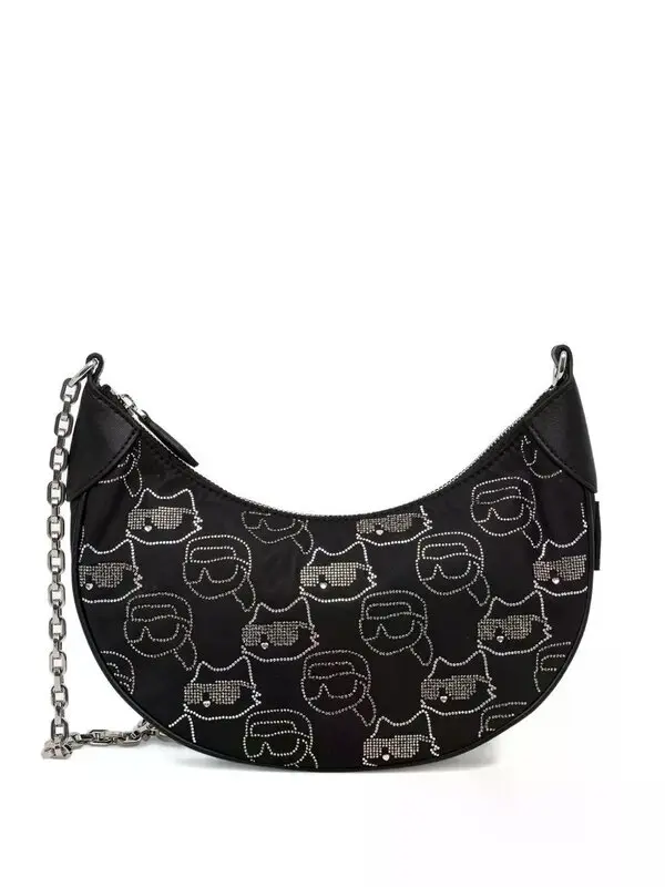Karl Lagerfeld Rhinestone-embellished Shoulder Bag