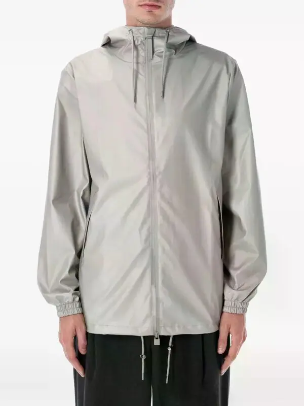 Rains Zip-fastening Hooded Jacket