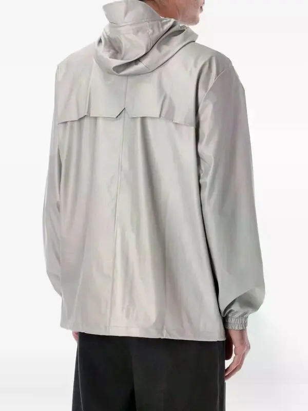 Rains Zip-fastening Hooded Jacket