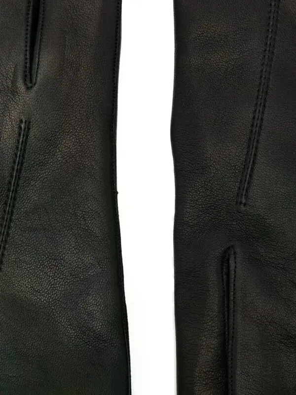 Orciani Stitched Leather Gloves