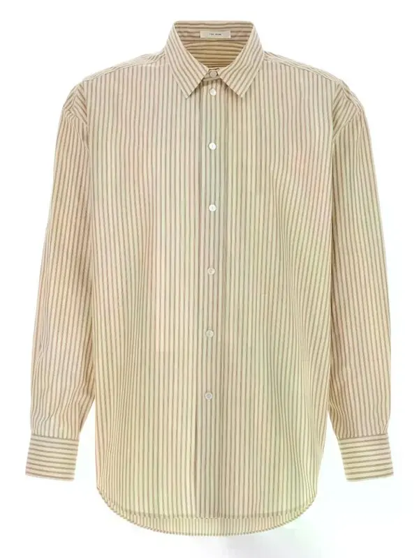 THE ROW Granada Striped Shirt