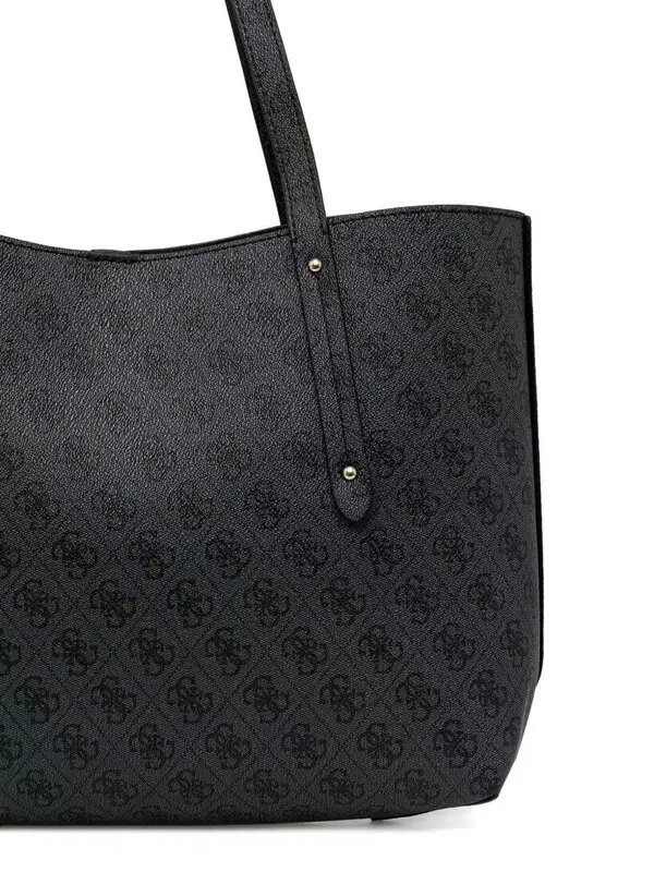 Guess Brenton 4g Logo-print Tote Bag - Black