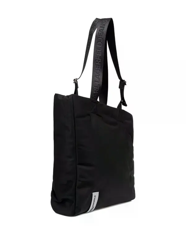 Karl Lagerfeld Logo-strap Tote Bag