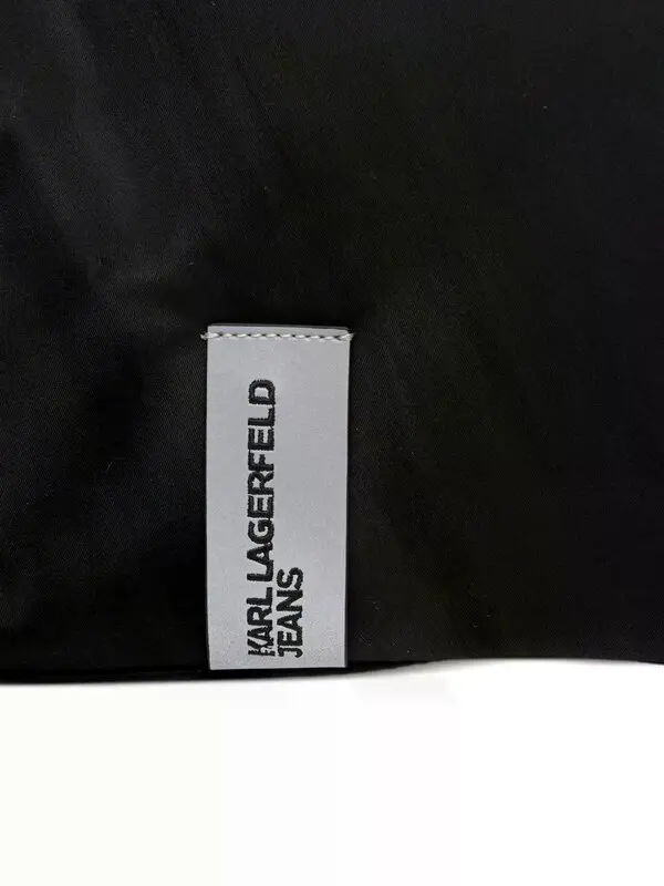 Karl Lagerfeld Logo-strap Tote Bag